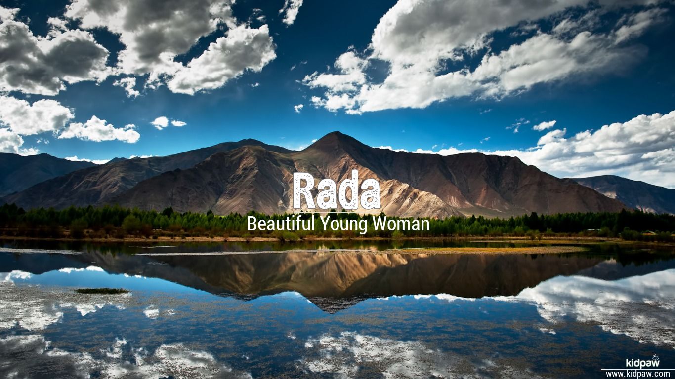 Rada 3D Name Wallpaper for Mobile, Write Name on Photo Online