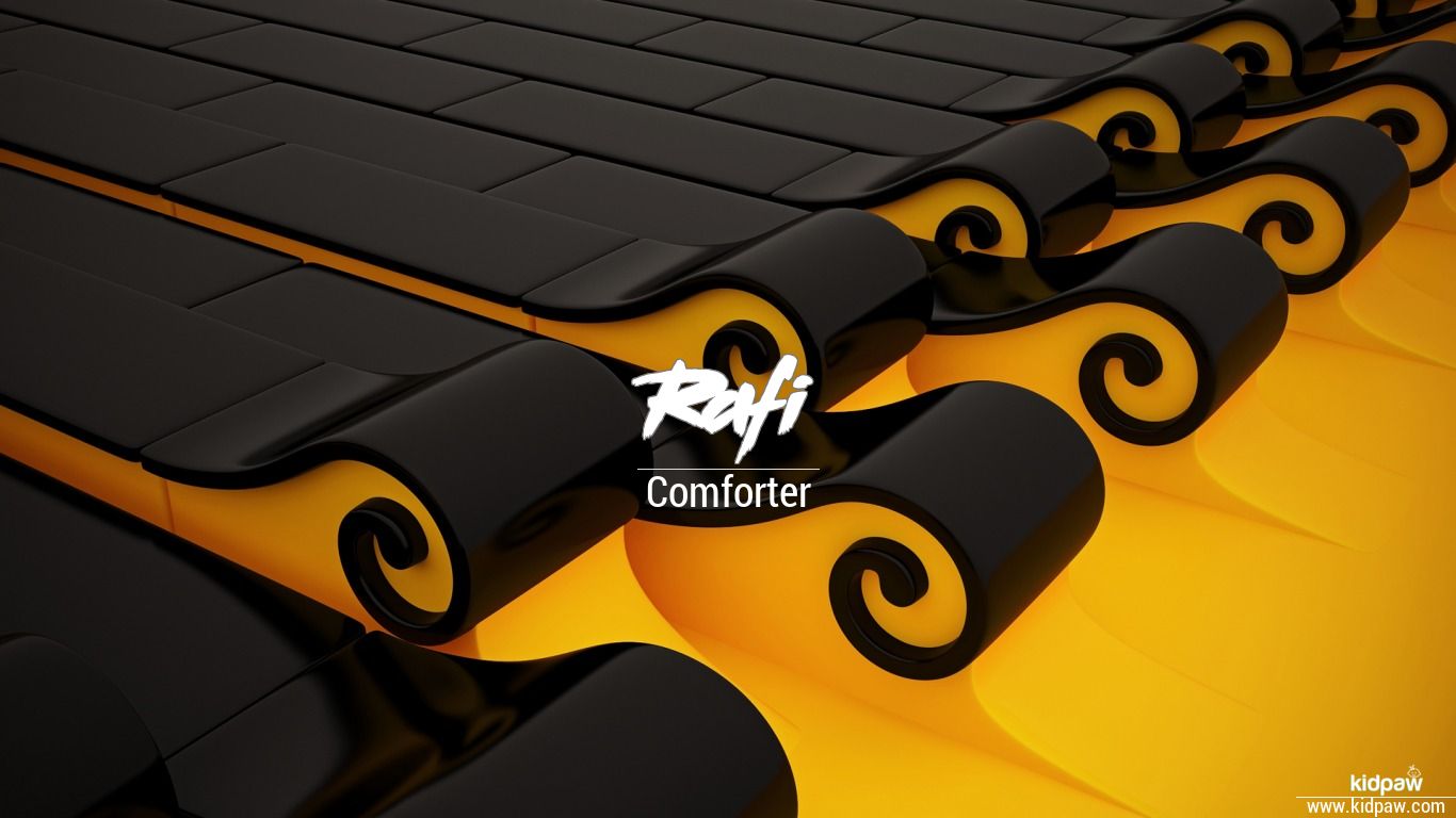 Rafi 3D Name Wallpaper for Mobile, Write رفیع,رافي Name on Photo Online