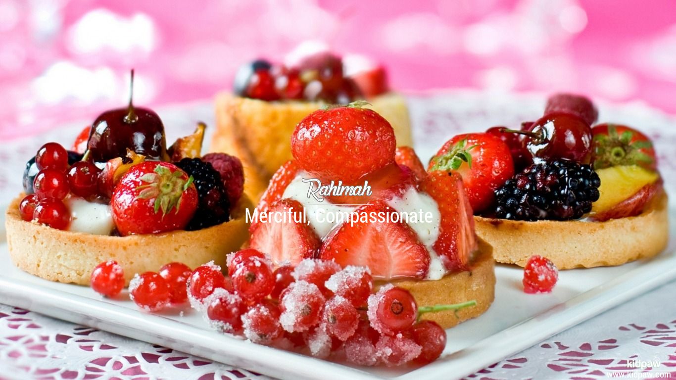 Rahimah 3D Name Wallpaper for Mobile, Write رحمہ Name on Photo Online