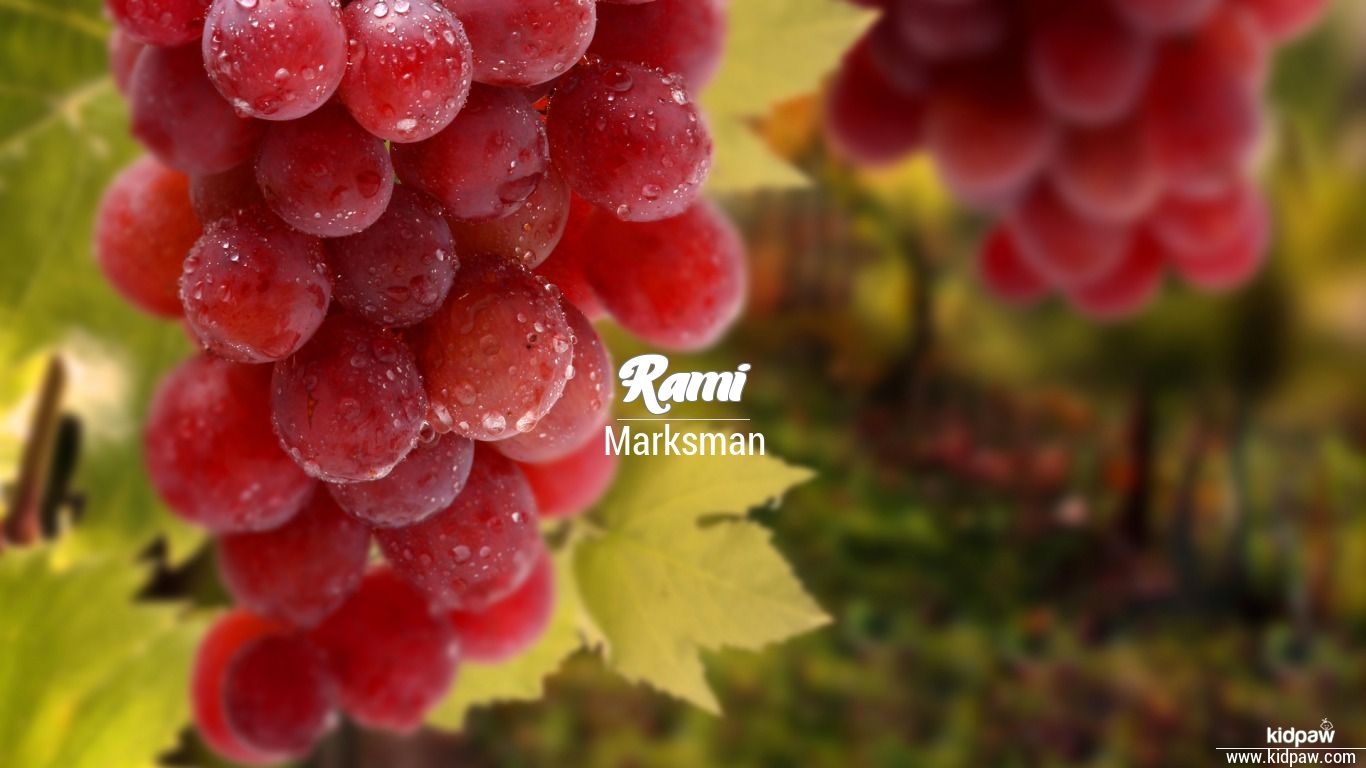 Rami 3D Name Wallpaper for Mobile, Write رمی Name on Photo Online