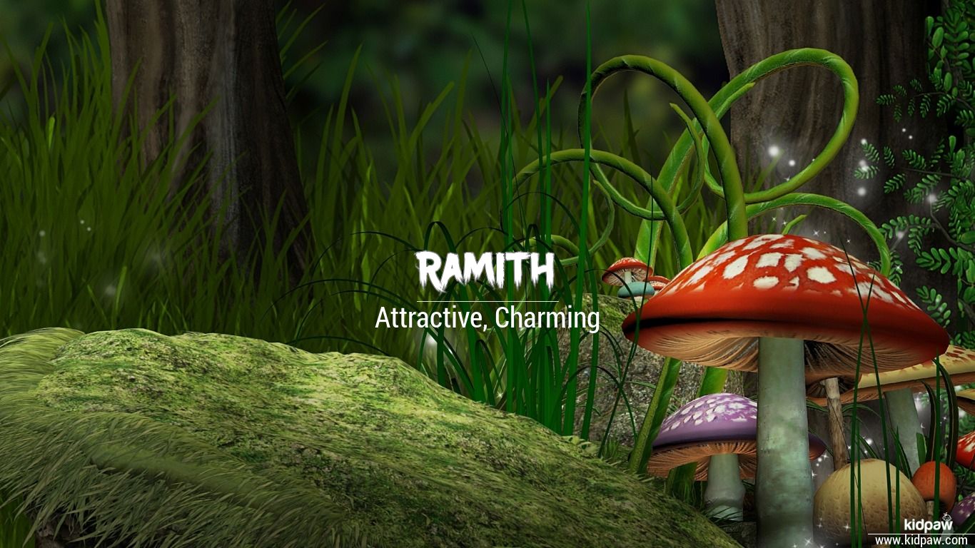 Ramith 3D Name Wallpaper for Mobile, Write रमित Name on Photo Online