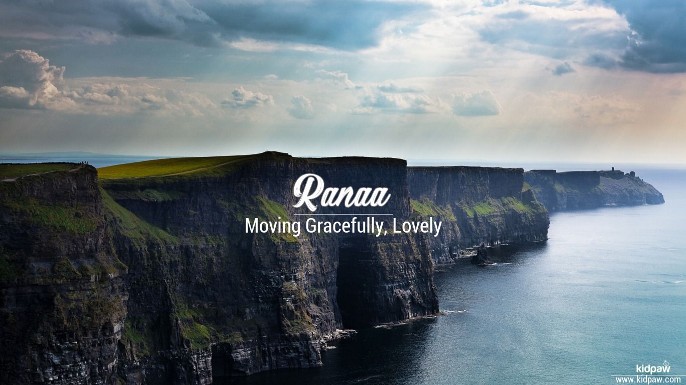 Ranaa 3D Name Wallpaper for Mobile, Write رانا Name on Photo Online