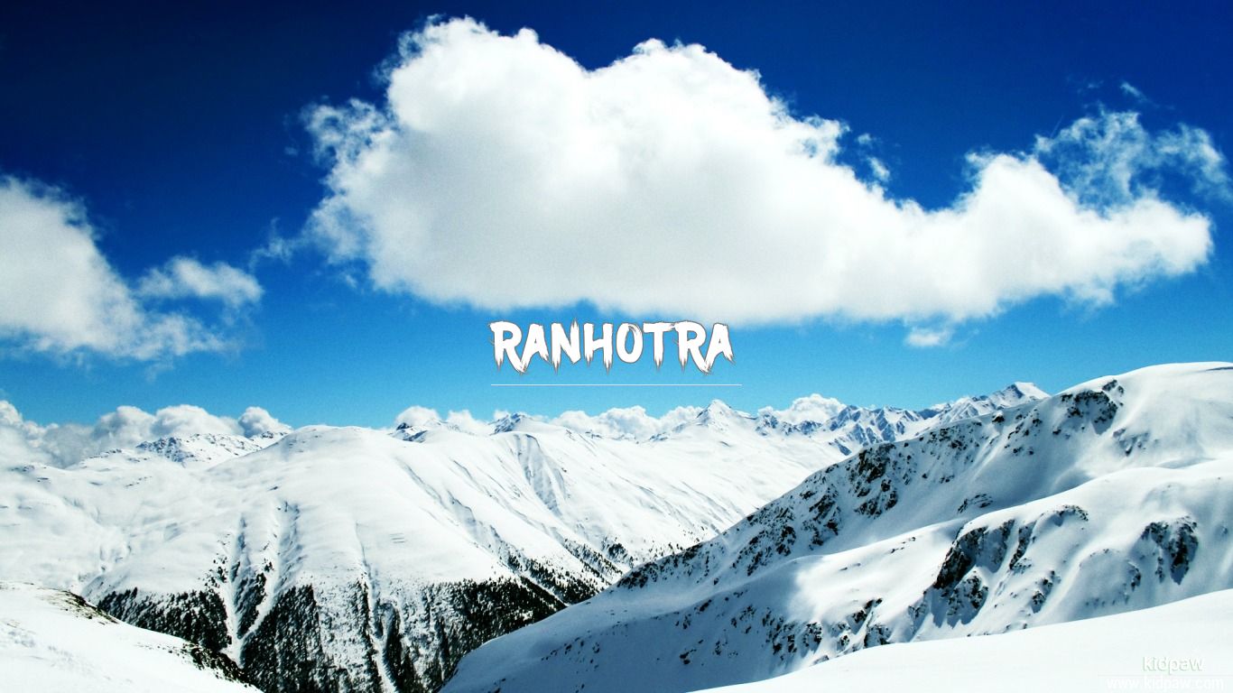 Ranhotra 3D Name Wallpaper for Mobile, Write रणहोत्र Name on Photo Online