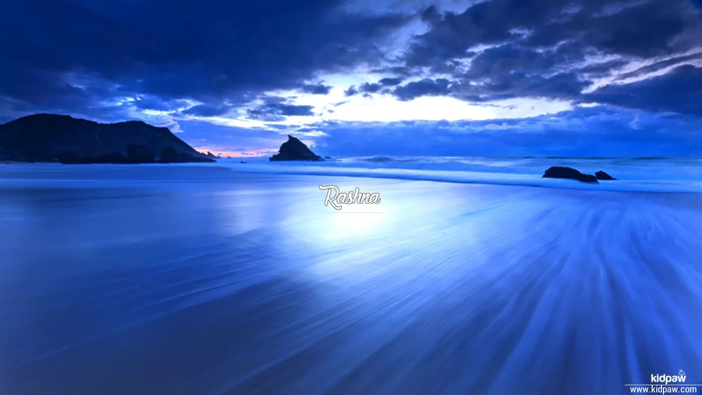 Rashna 3D Name Wallpaper for Mobile, Write Name on Photo Online