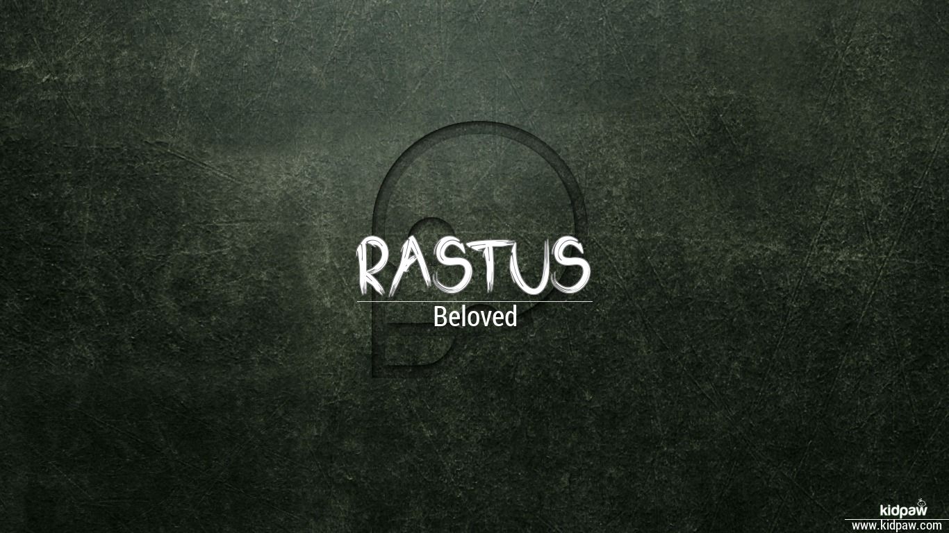 Rastus 3D Name Wallpaper for Mobile, Write Name on Photo Online
