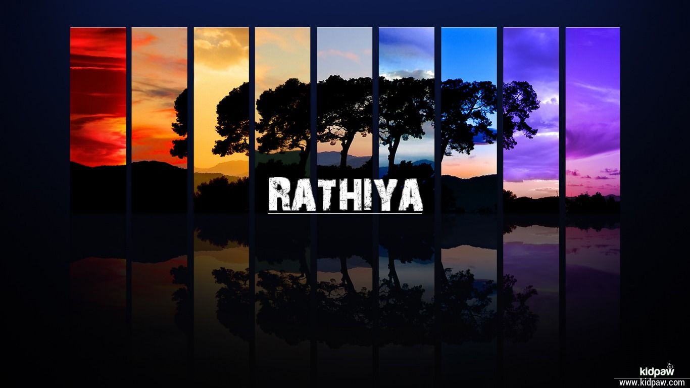 Rathiya 3D Name Wallpaper for Mobile, Write राठिया Name on Photo Online