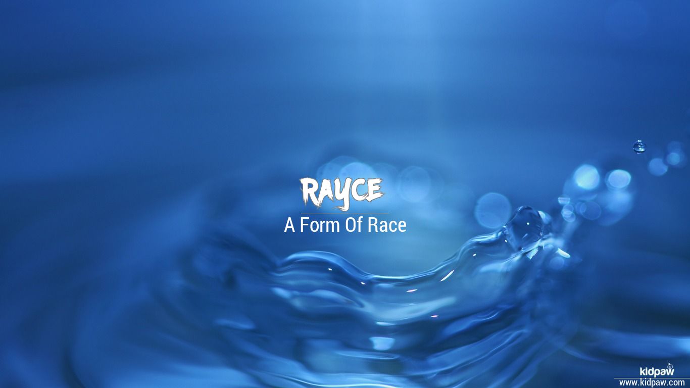 Rayce 3D Name Wallpaper for Mobile, Write Name on Photo Online
