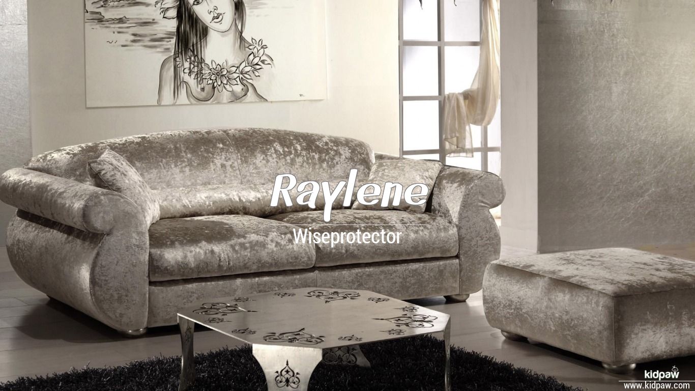 Raylene 3D Name Wallpaper for Mobile, Write Name on Photo Online