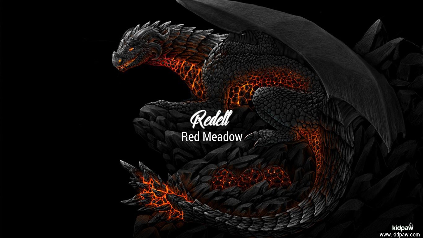 Redell 3D Name Wallpaper for Mobile, Write Name on Photo Online