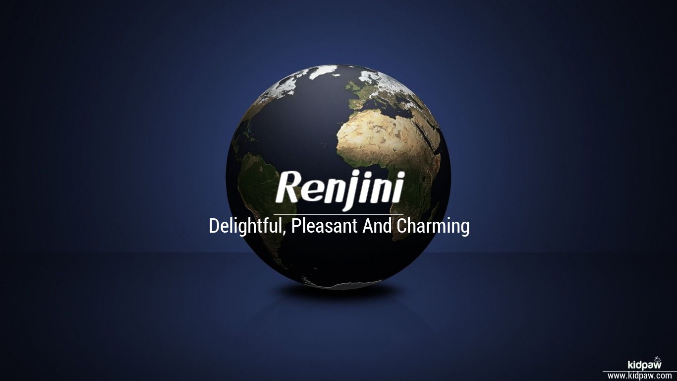 Renjini 3D Name Wallpaper for Mobile, Write रेन्जीनी Name on Photo Online