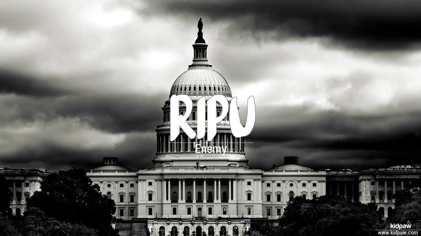 Ripu 3D Name Wallpaper for Mobile, Write रिपु Name on Photo Online