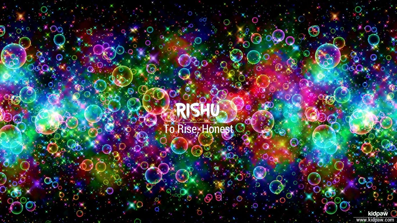 Rishu 3D Name Wallpaper for Mobile, Write रीशुं Name on Photo Online