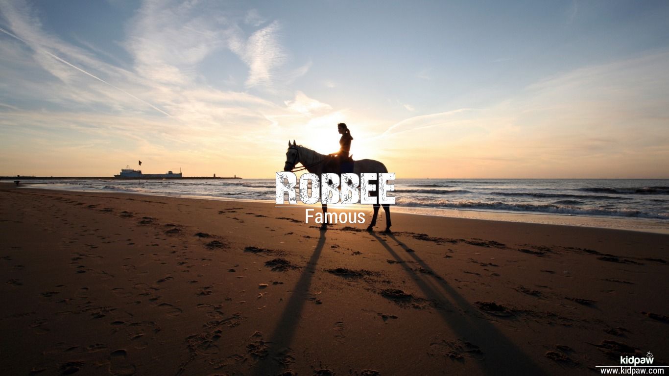 Robbee 3D Name Wallpaper for Mobile, Write Name on Photo Online