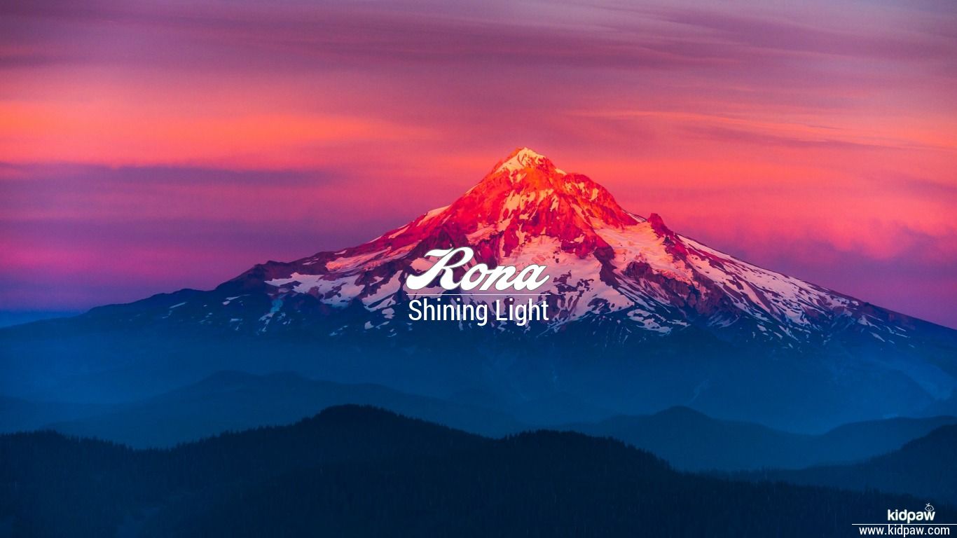 Rona 3D Name Wallpaper for Mobile, Write رونا Name on Photo Online