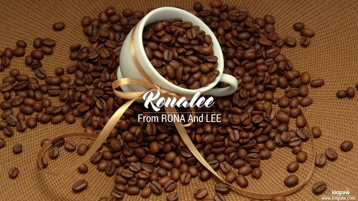 Ronalee 3D Name Wallpaper for Mobile, Write Name on Photo Online