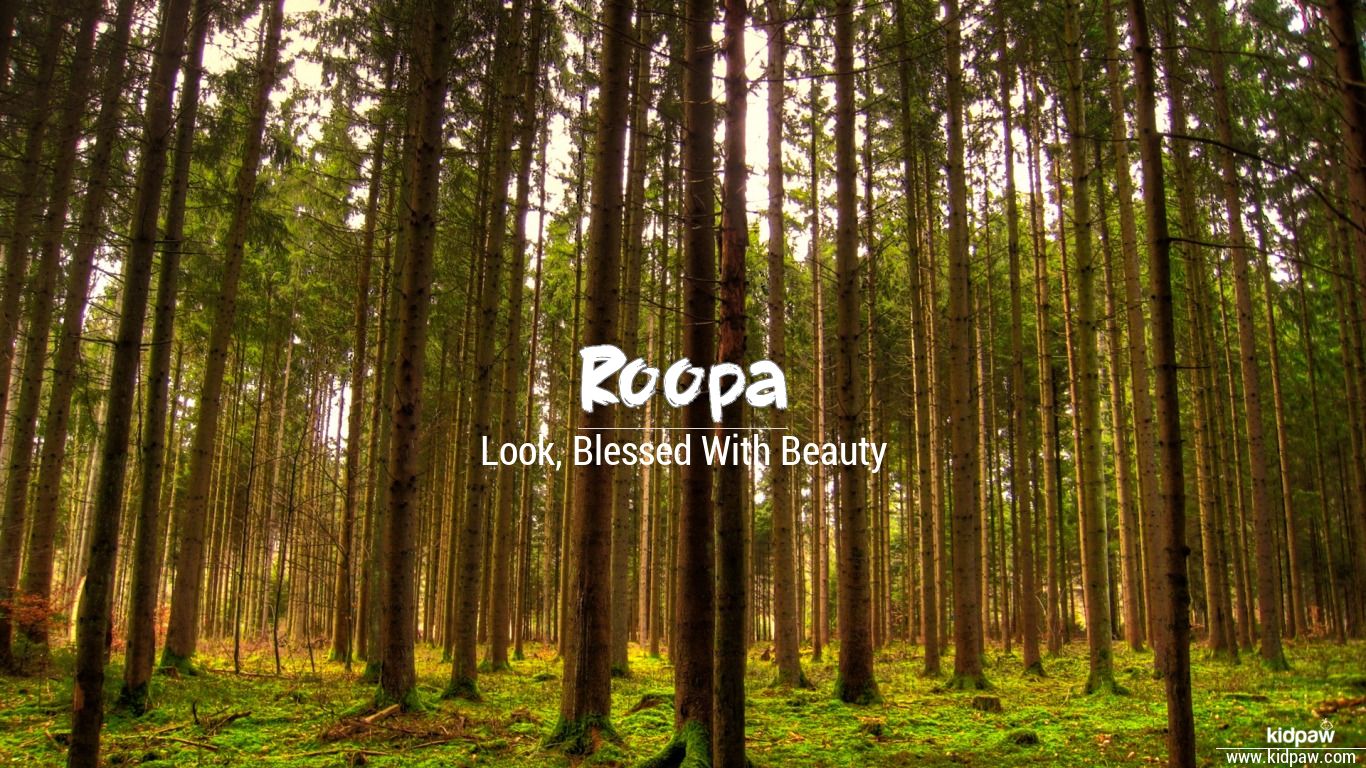 Roopa 3D Name Wallpaper for Mobile, Write रूपा Name on Photo Online