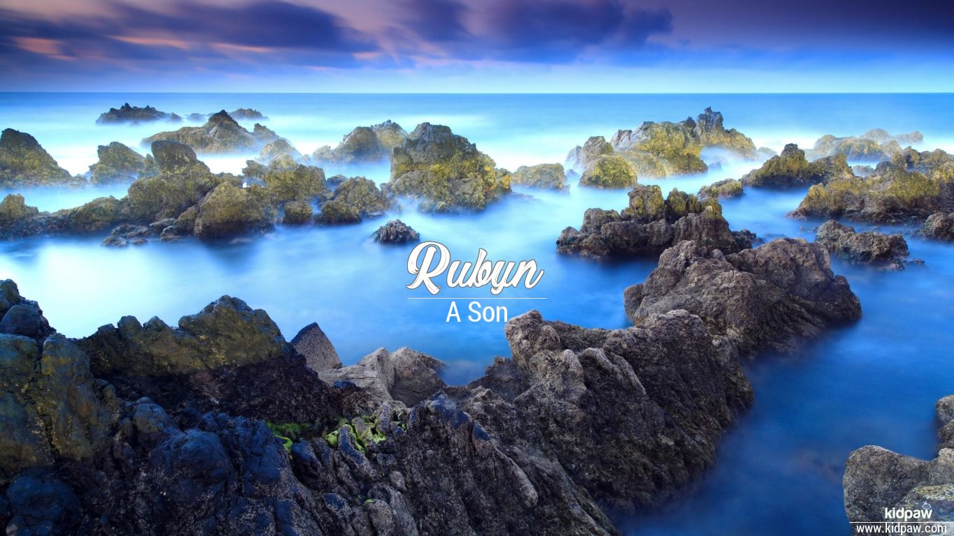 Rubyn 3D Name Wallpaper for Mobile, Write Name on Photo Online