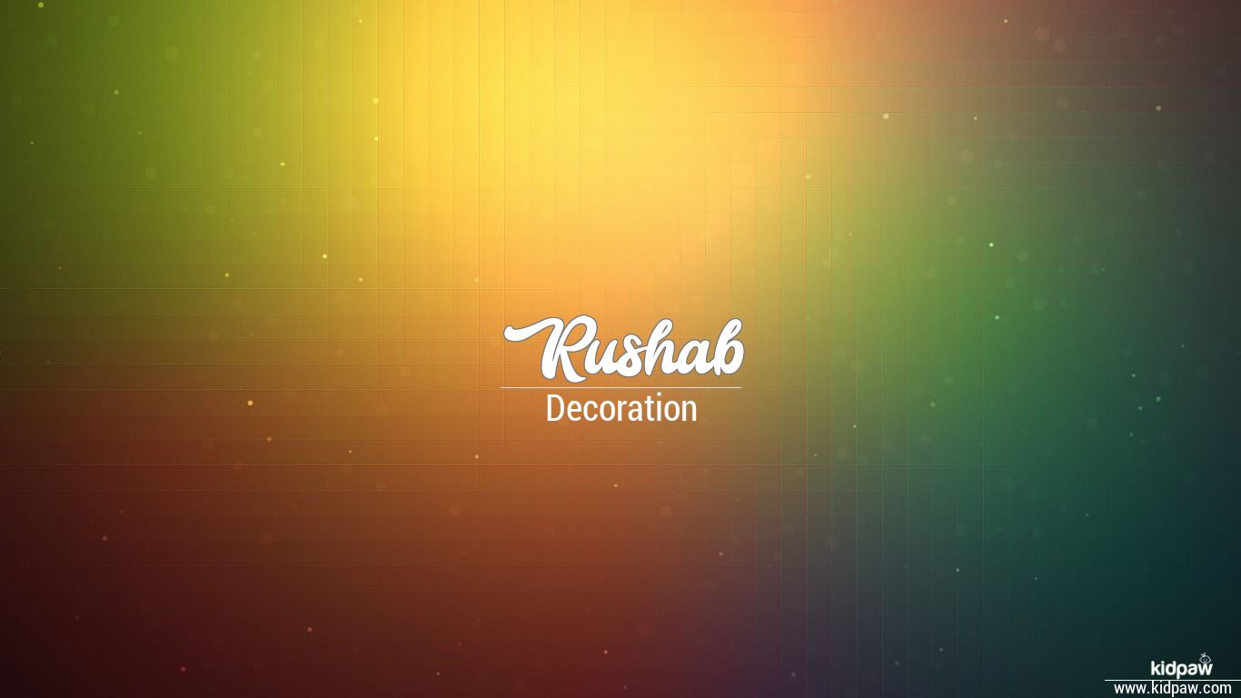 Rushab 3D Name Wallpaper for Mobile, Write ऋषाब Name on Photo Online