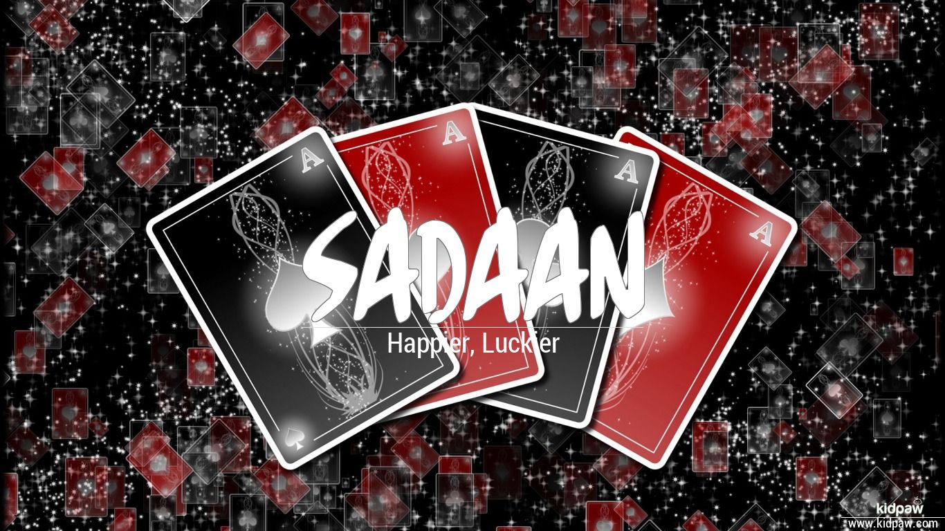 Sadaan 3D Name Wallpaper for Mobile, Write سداں Name on Photo Online