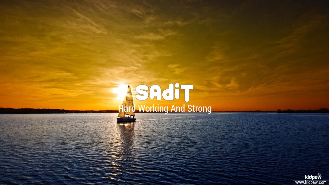Sadit 3D Name Wallpaper for Mobile, Write سدت Name on Photo Online
