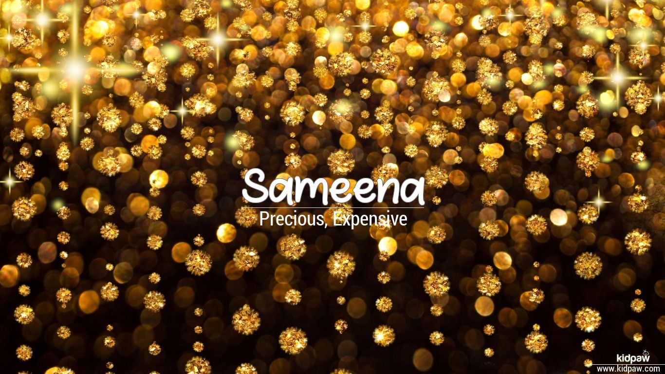 Sameena 3D Name Wallpaper for Mobile, Write سمینہ Name on Photo Online