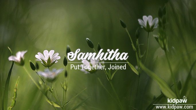 Samhitha 3D Name Wallpaper for Mobile, Write सम्हीठा Name on Photo Online