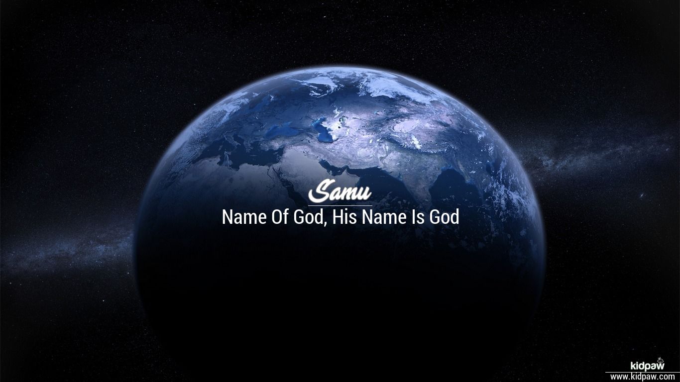 Samu 3D Name Wallpaper for Mobile, Write Name on Photo Online