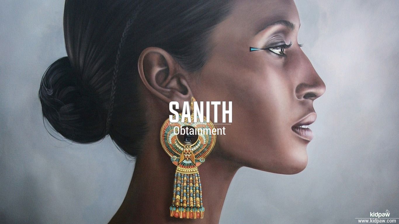 Sanith 3D Name Wallpaper for Mobile, Write सनीत Name on Photo Online