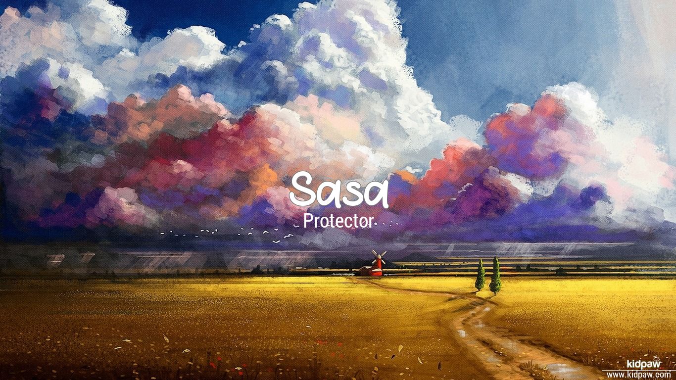 Sasa 3D Name Wallpaper for Mobile, Write Name on Photo Online