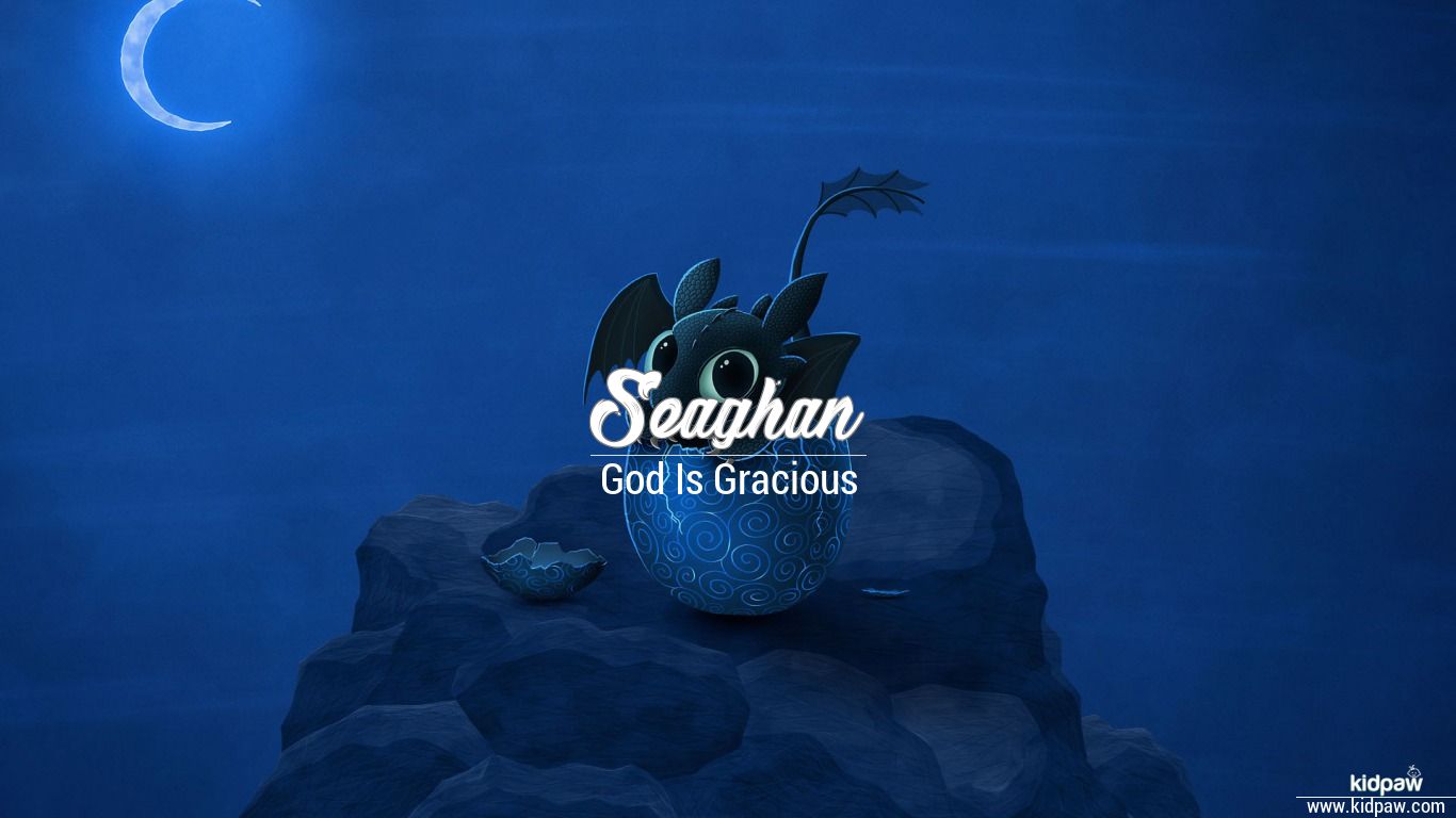 Seaghan 3D Name Wallpaper for Mobile, Write Name on Photo Online