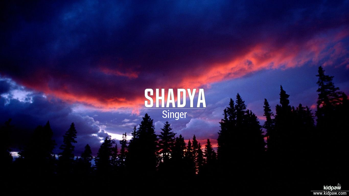 Shadya 3D Name Wallpaper for Mobile, Write شادیا Name on Photo Online
