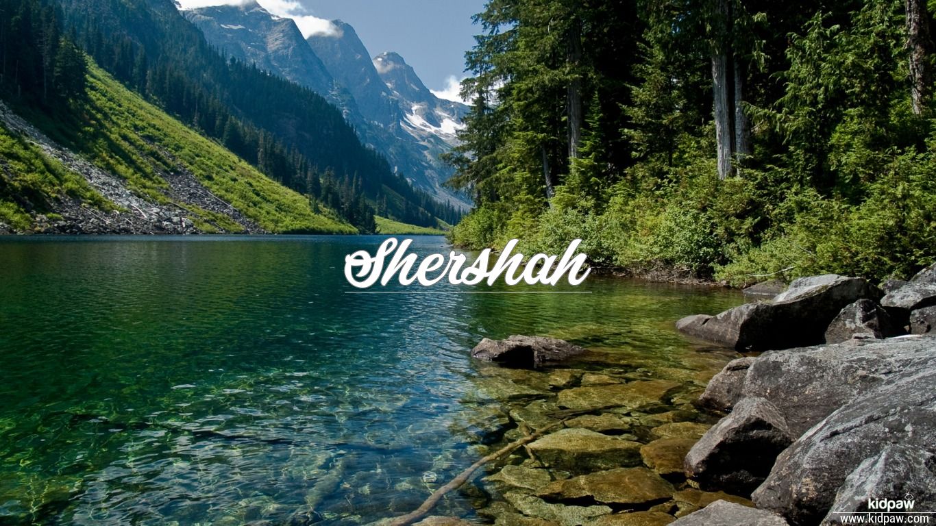 Shershah 3D Name Wallpaper for Mobile, Write Name on Photo Online