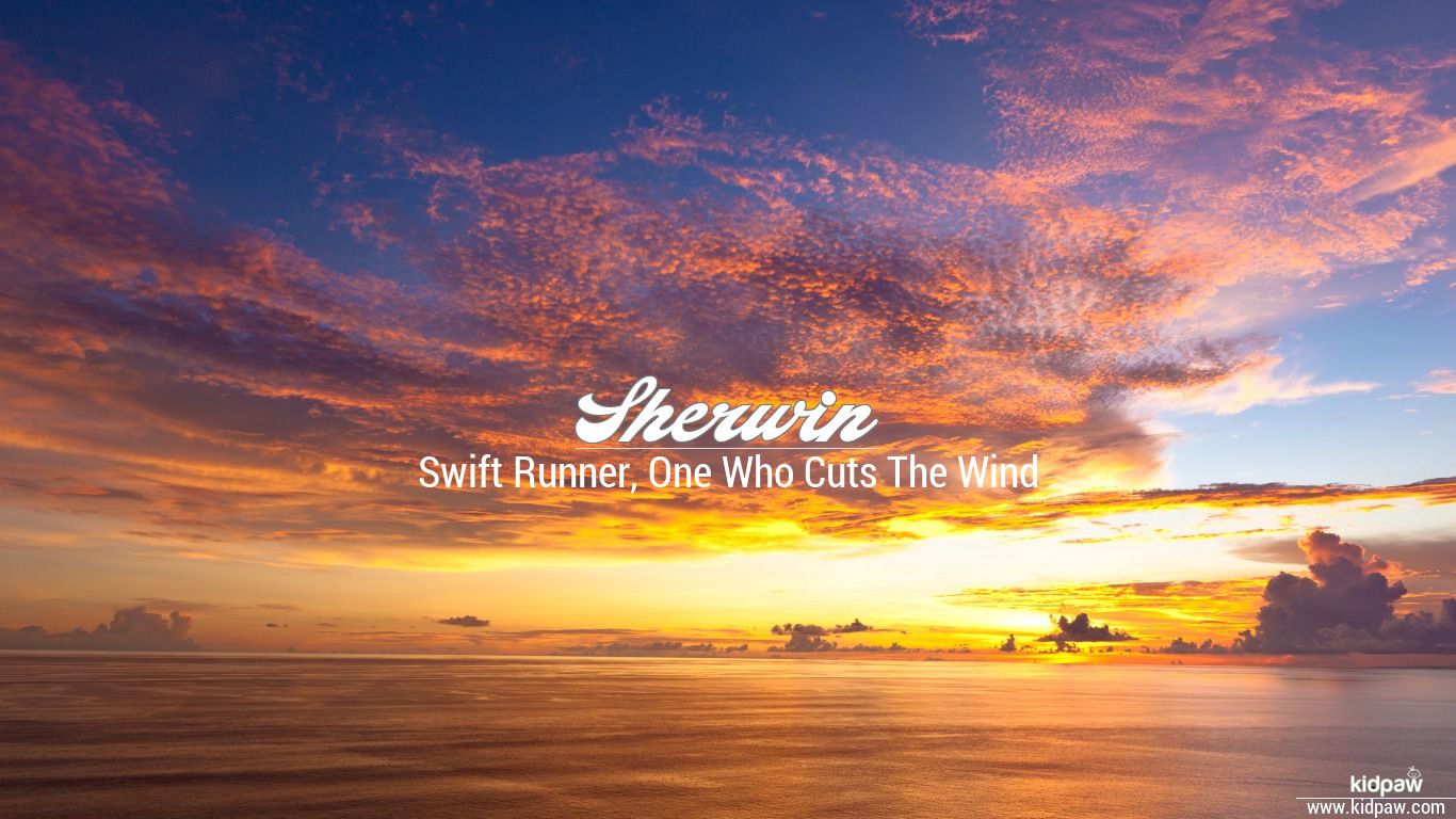 Sherwin 3D Name Wallpaper for Mobile, Write Name on Photo Online