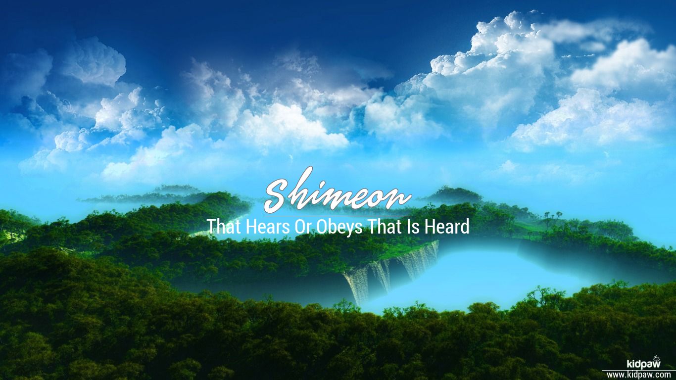 Shimeon 3D Name Wallpaper for Mobile, Write Name on Photo Online