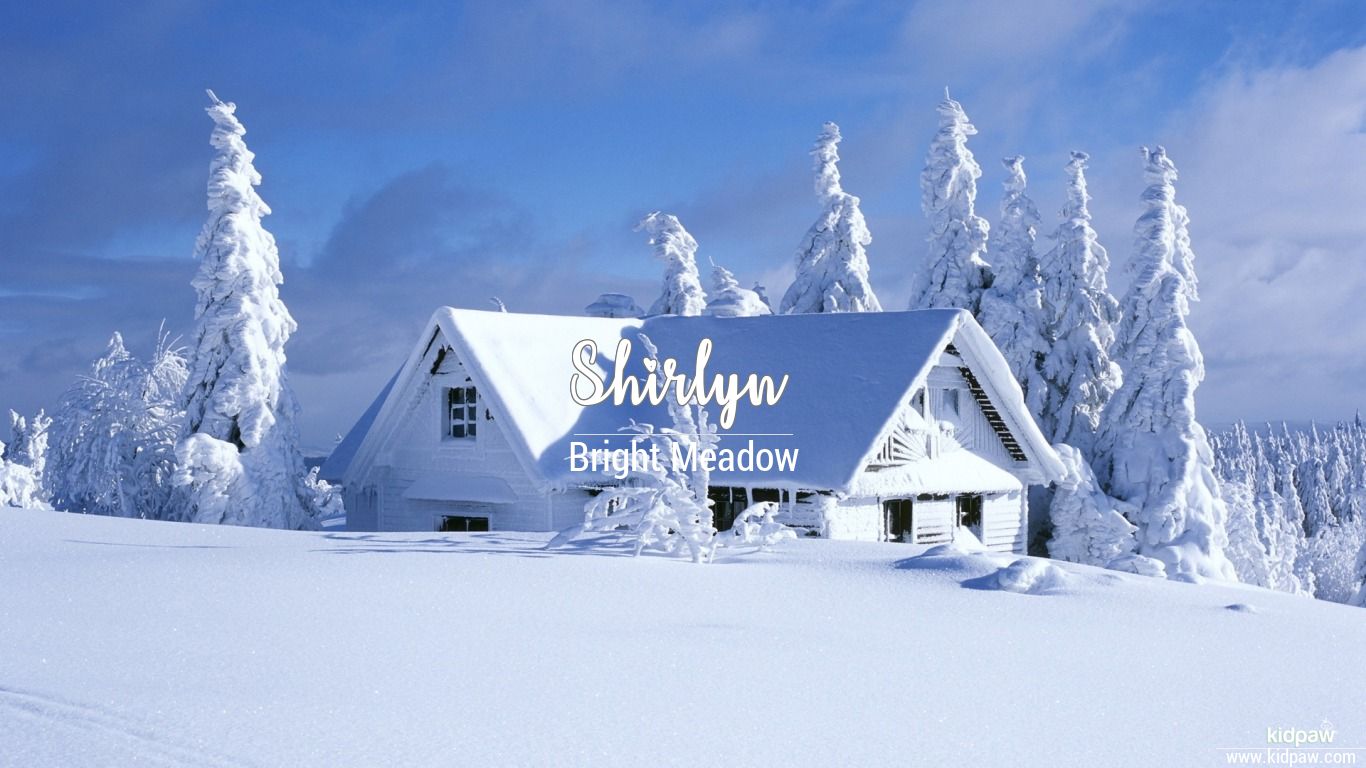 Shirlyn 3D Name Wallpaper for Mobile, Write Name on Photo Online