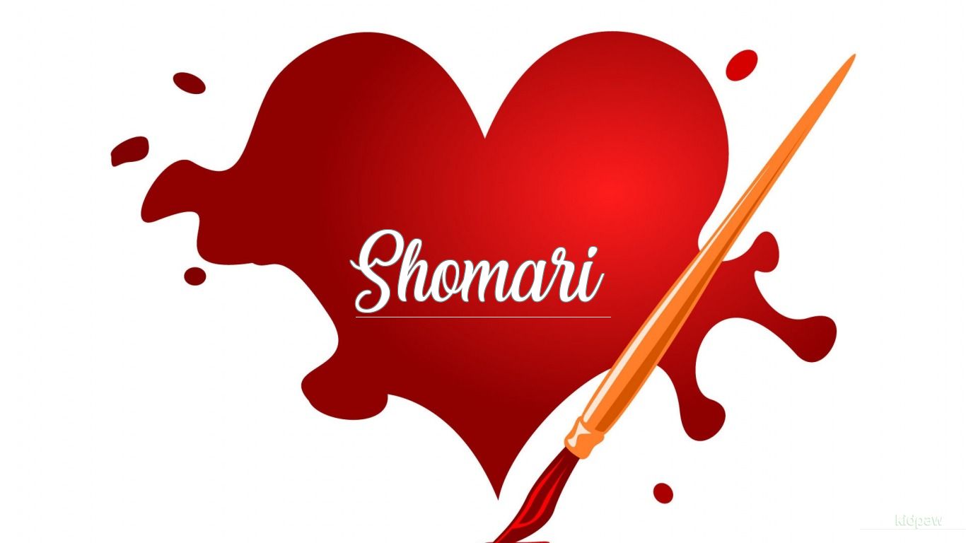 Shomari 3D Name Wallpaper for Mobile, Write Name on Photo Online