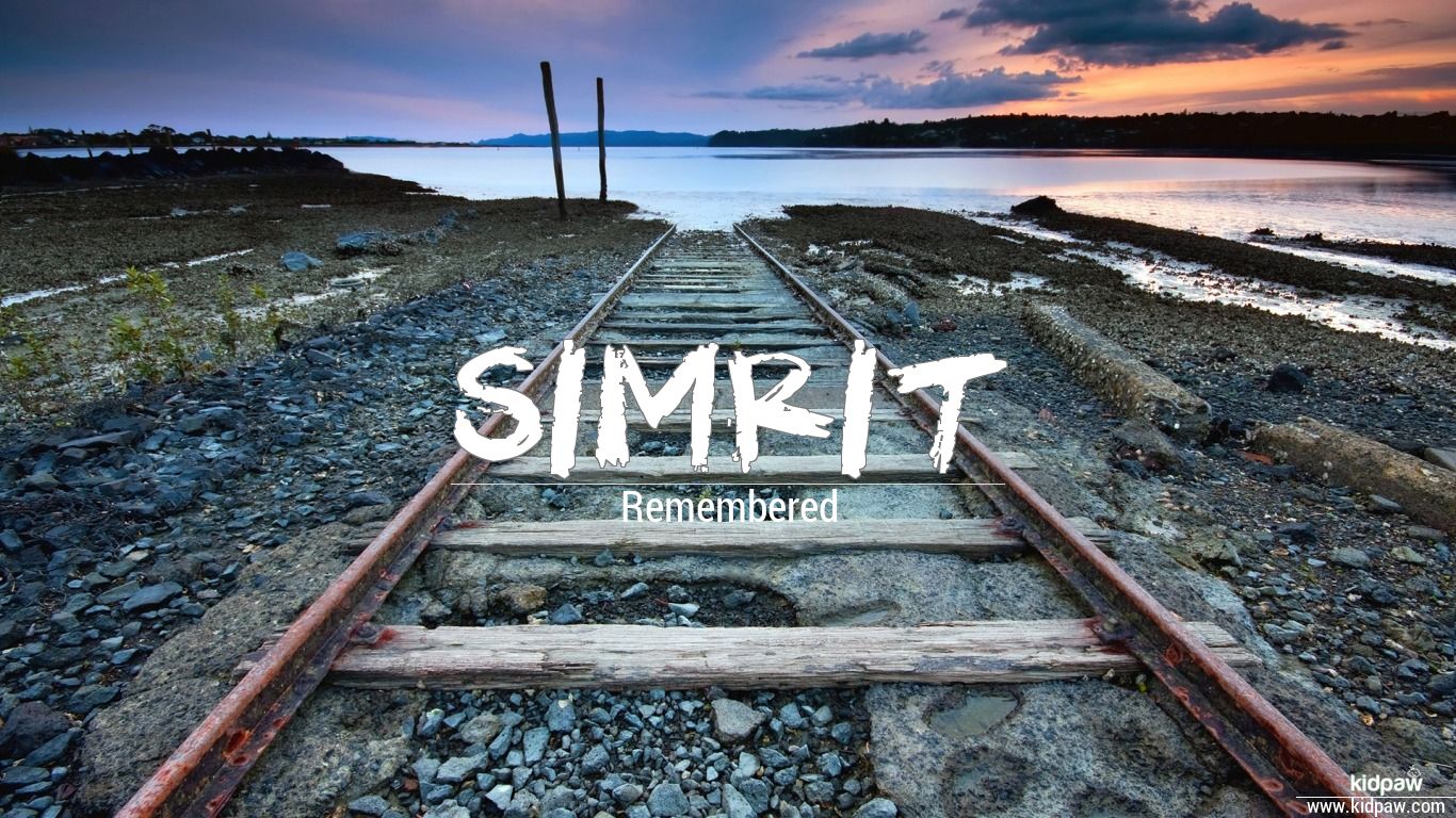 Simrit 3D Name Wallpaper for Mobile, Write सिमृत Name on Photo Online