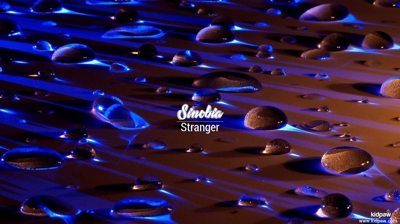 Sinobia 3D Name Wallpaper for Mobile, Write Name on Photo Online