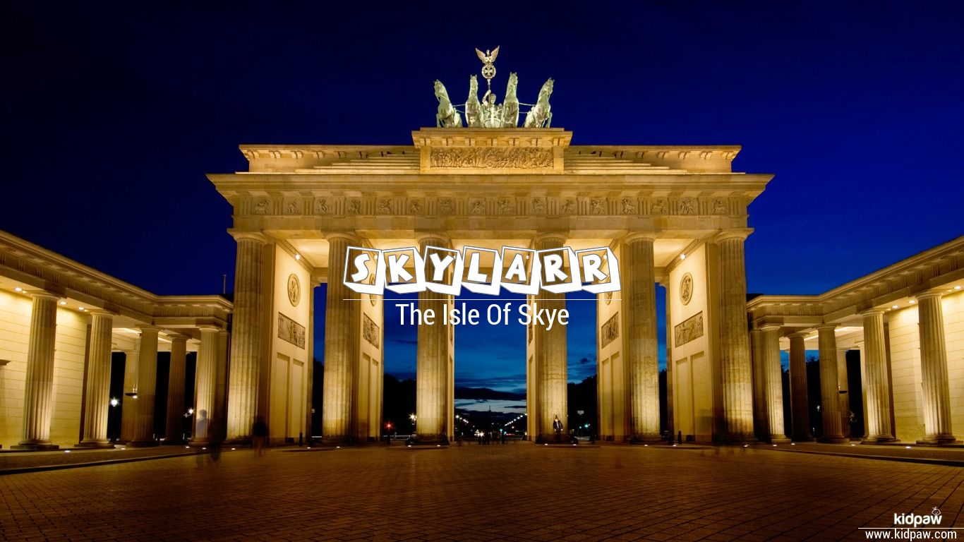 Skylarr 3D Name Wallpaper for Mobile, Write Name on Photo Online