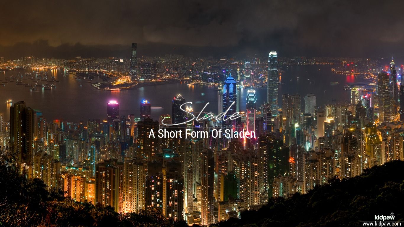 Slade 3D Name Wallpaper for Mobile, Write Name on Photo Online