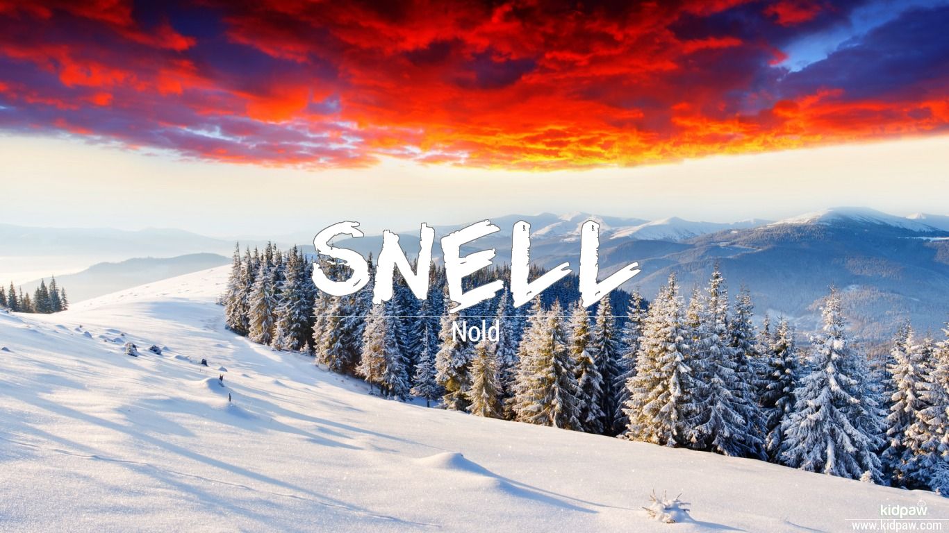 Snell 3D Name Wallpaper for Mobile, Write Name on Photo Online