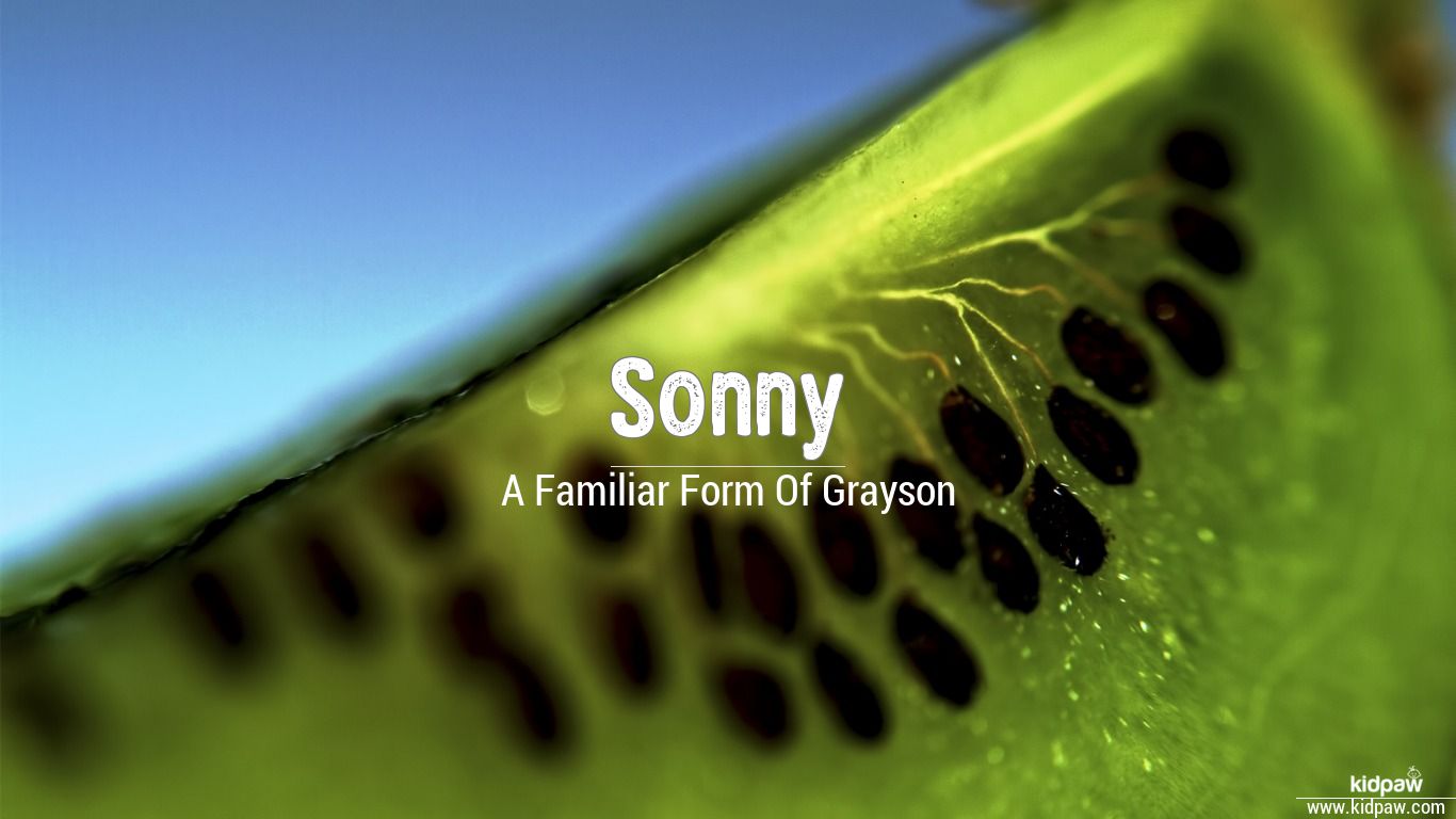 Sonny 3D Name Wallpaper for Mobile, Write Name on Photo Online