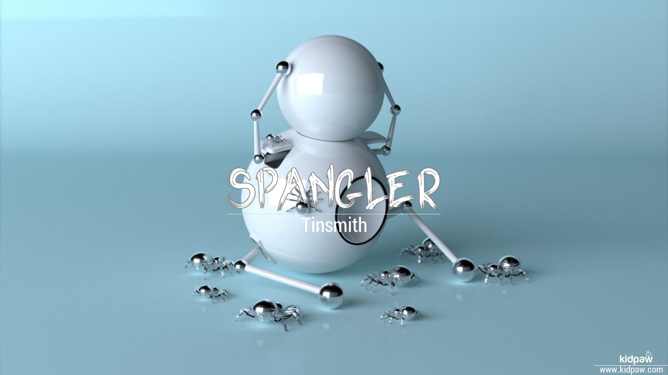 Spangler 3D Name Wallpaper for Mobile, Write Name on Photo Online