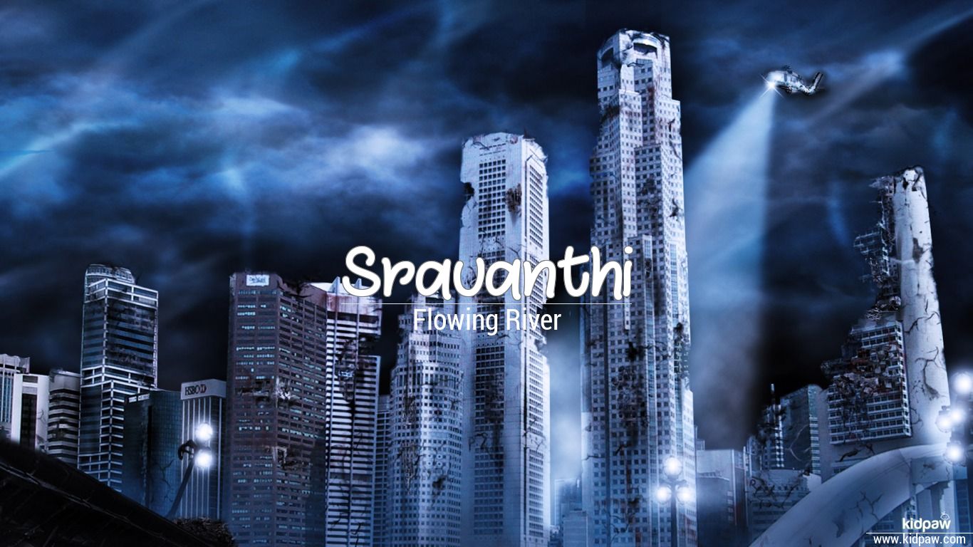 Sravanthi 3D Name Wallpaper for Mobile, Write स्रवनथी Name on Photo Online