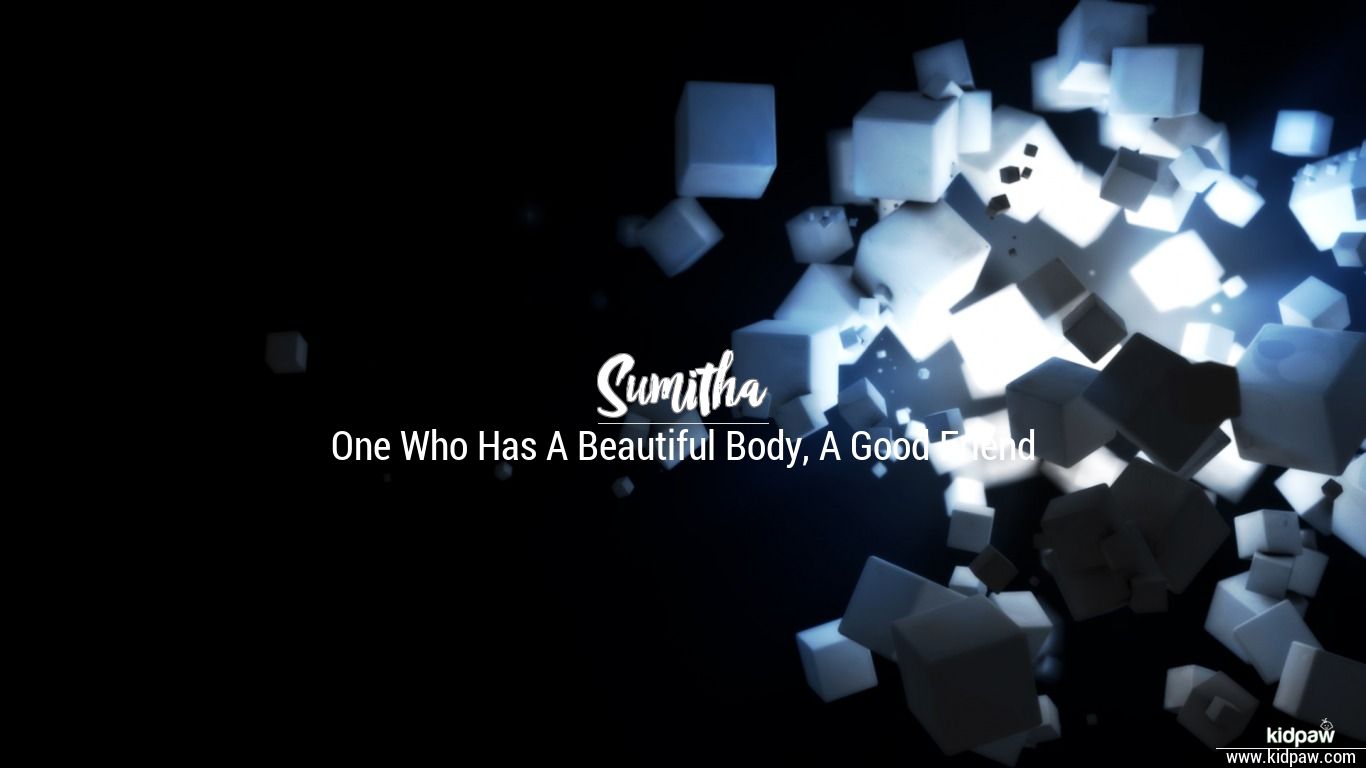 Sumitha 3D Name Wallpaper for Mobile, Write सुमीता Name on Photo Online