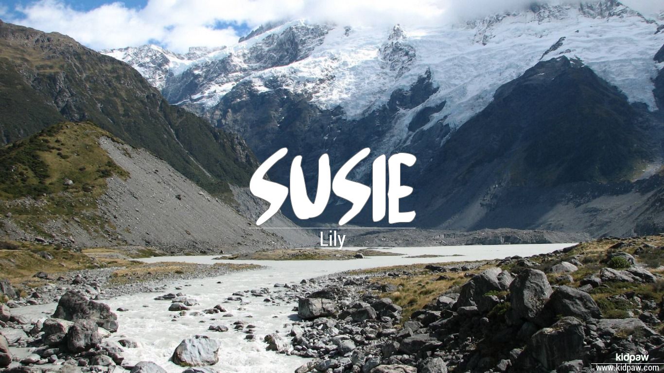 Susie 3D Name Wallpaper for Mobile, Write Name on Photo Online