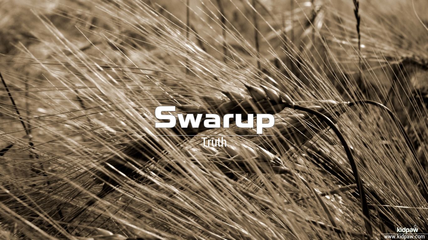 Swarup 3D Name Wallpaper for Mobile, Write स्वरुप Name on Photo Online