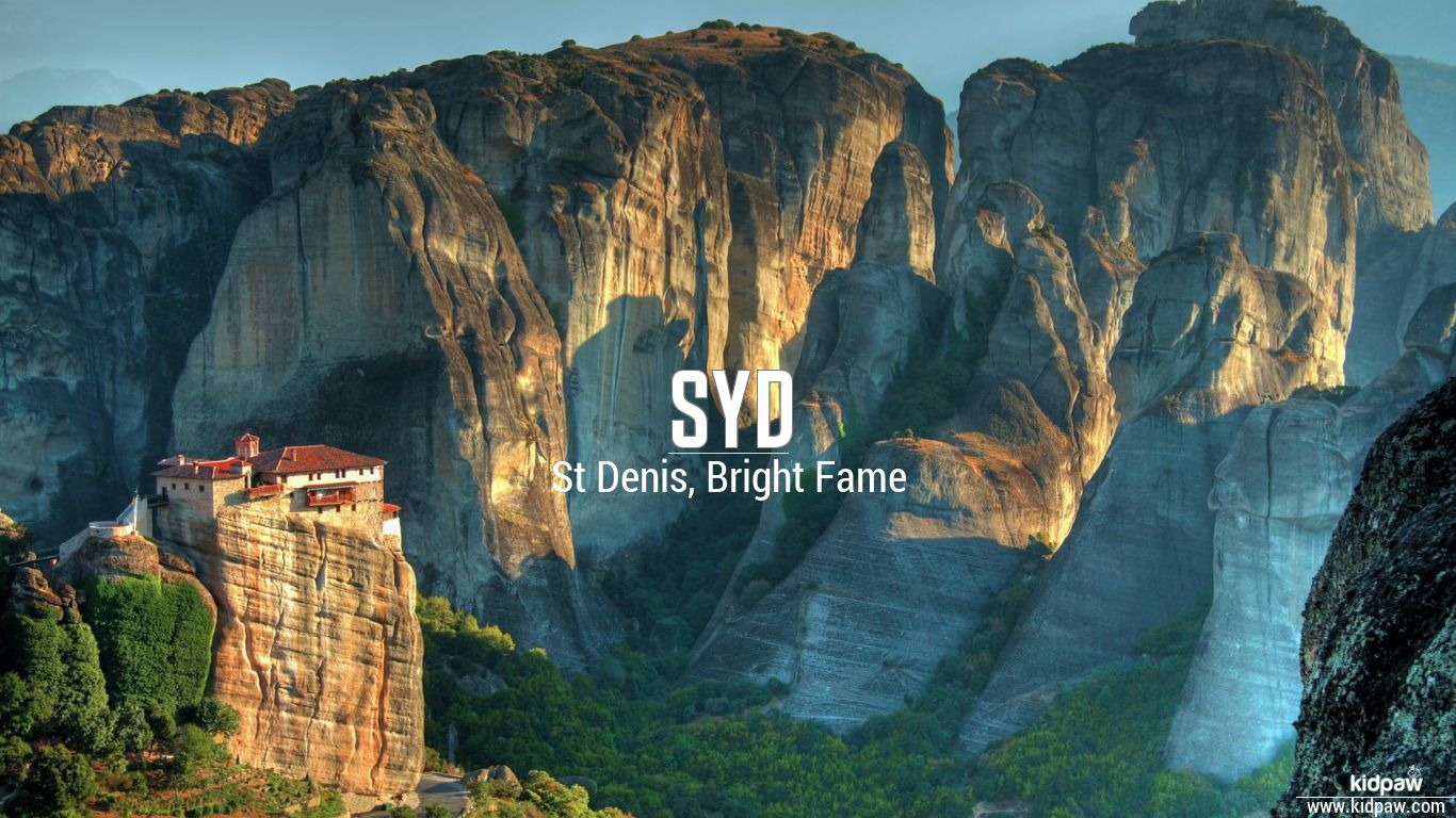 Syd 3D Name Wallpaper for Mobile, Write Name on Photo Online
