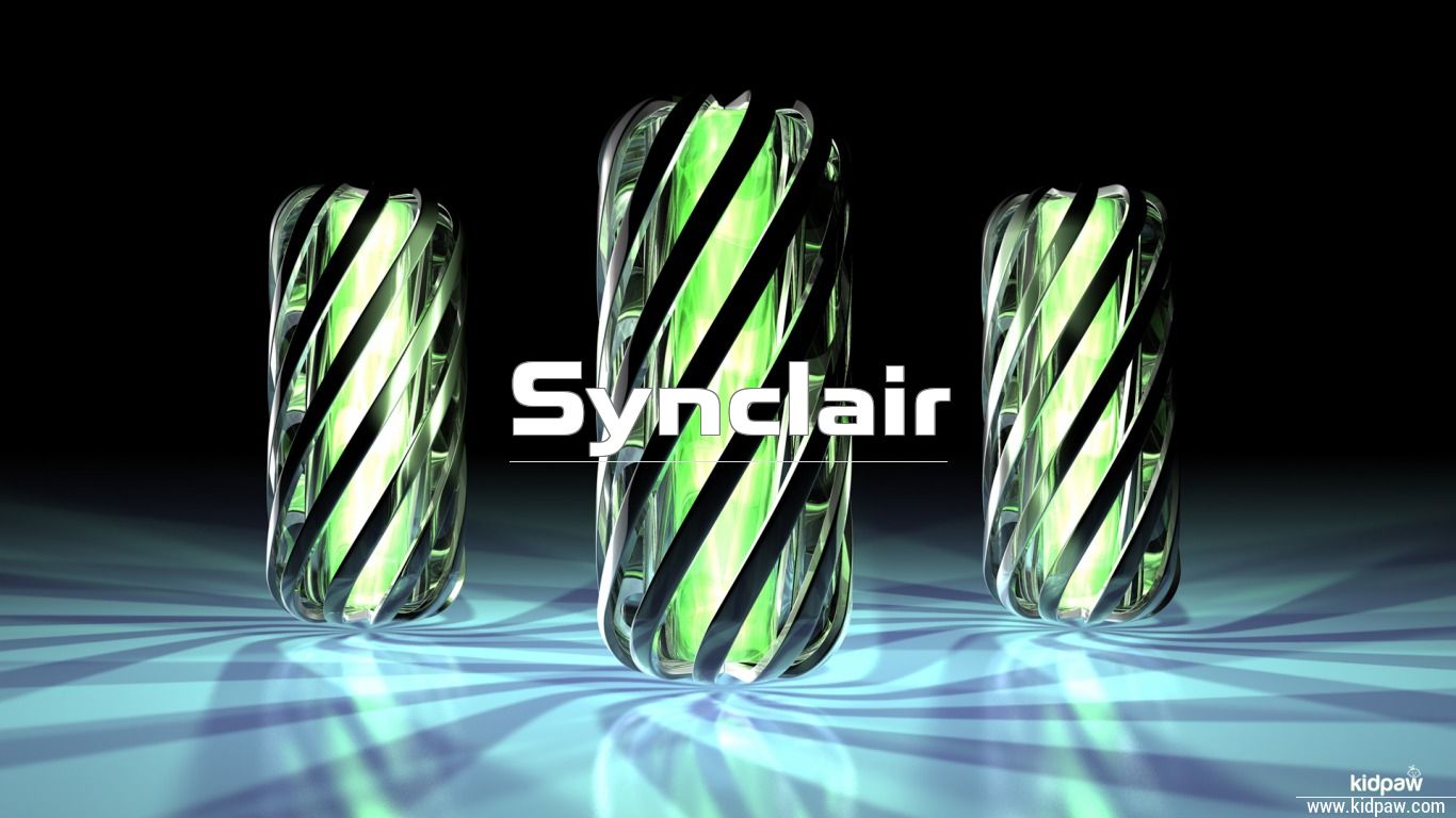 Synclair 3D Name Wallpaper for Mobile, Write Name on Photo Online