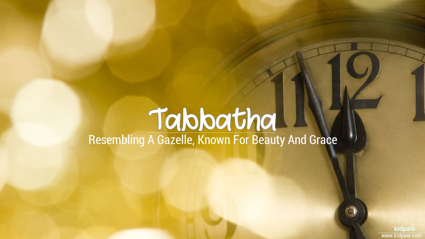 Tabbatha 3D Name Wallpaper for Mobile, Write Name on Photo Online